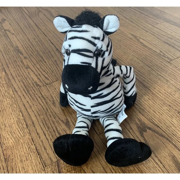 Russ | Toys | Russ Berrie Standard Zebra Plush Floppy Sitting Shelf ...